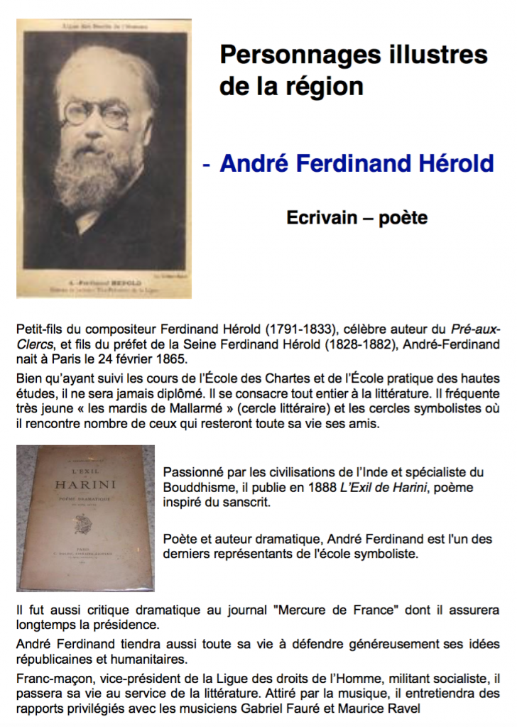 PERSONNAGES ILLUSTRES DE LA RÉGION-ANDRÉ FERDINAND HÉROLD… | Noz'infos