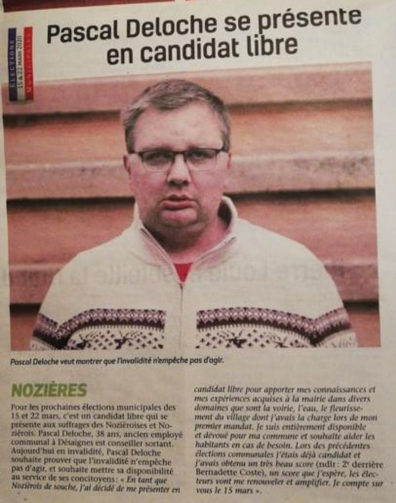 Nozières – élections municipales: un candidat libre s’est déclaré | Noz ...