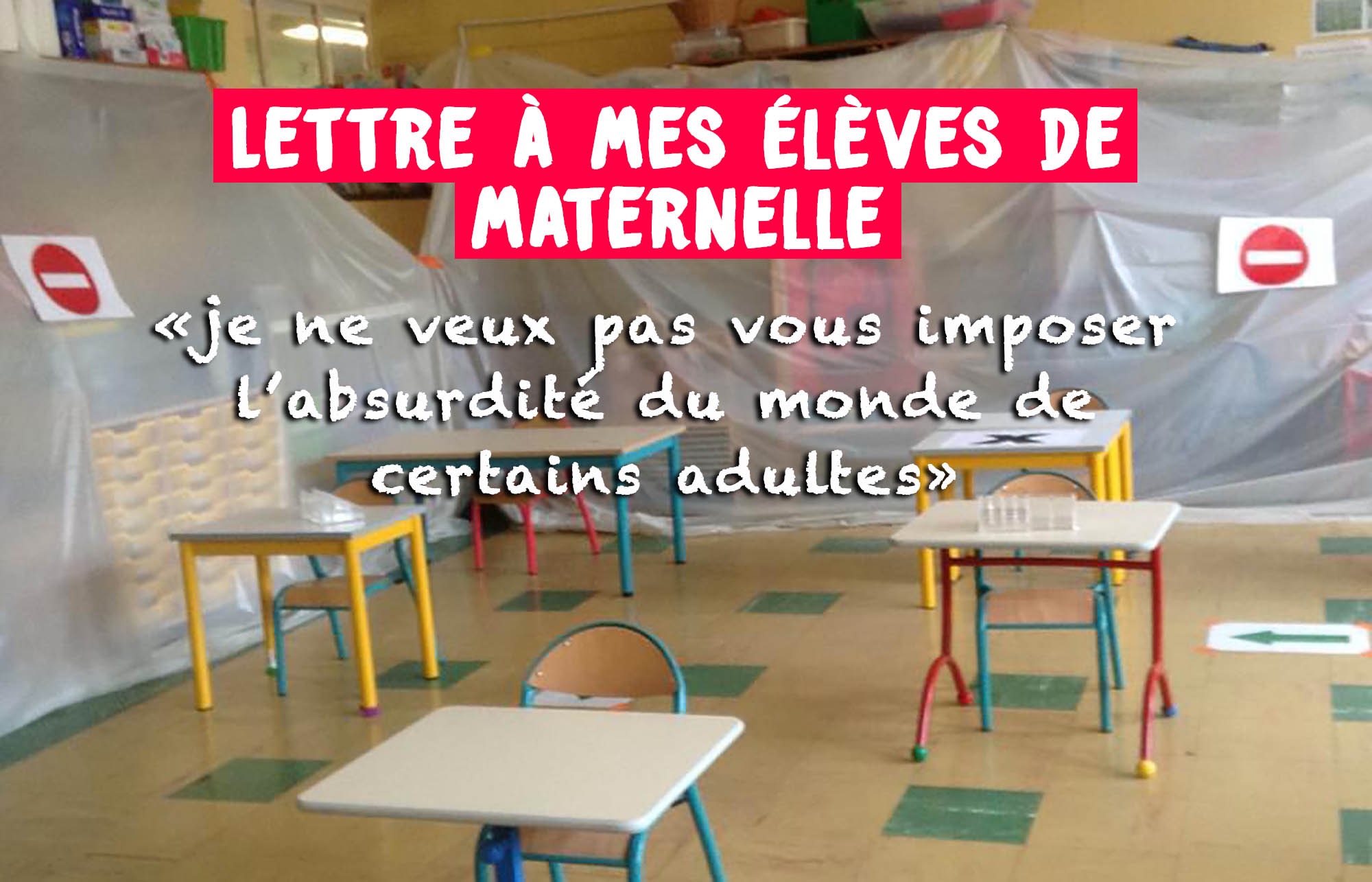 Rentrée des classes- lettre d’une institutrice à ses élèves | Noz'infos